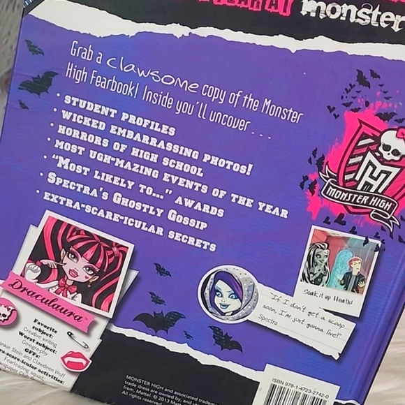 monster high | Other | 23 Monster High Collectible Yearbook Fearbook ...